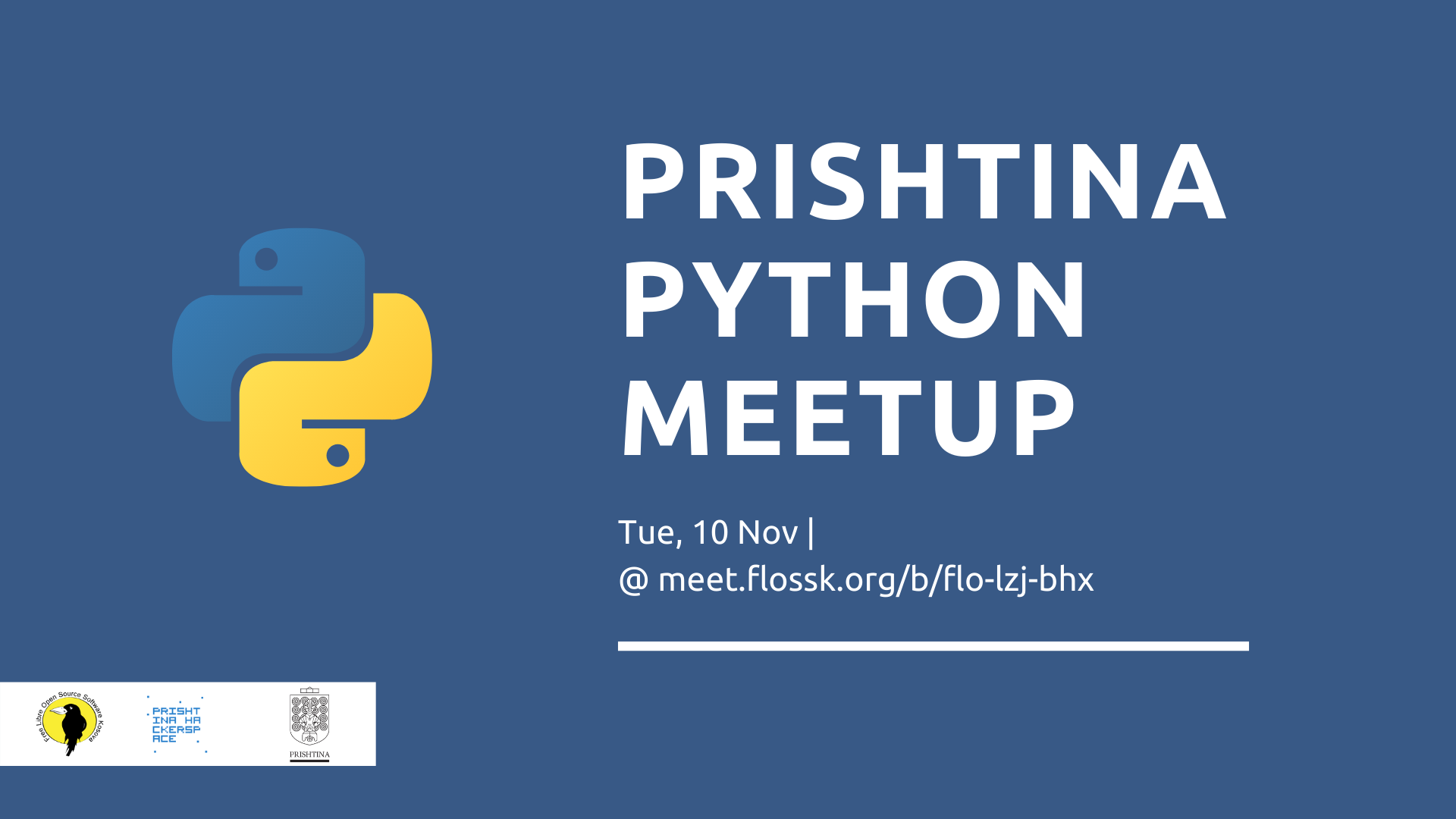 Prishtina Python Meetup – FLOSSK